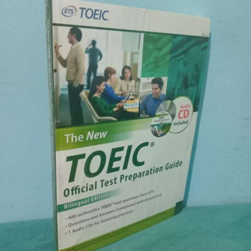Promo Buku Ets Toeic The new Toeic Official Test Preparatipn Diskon 23% ...