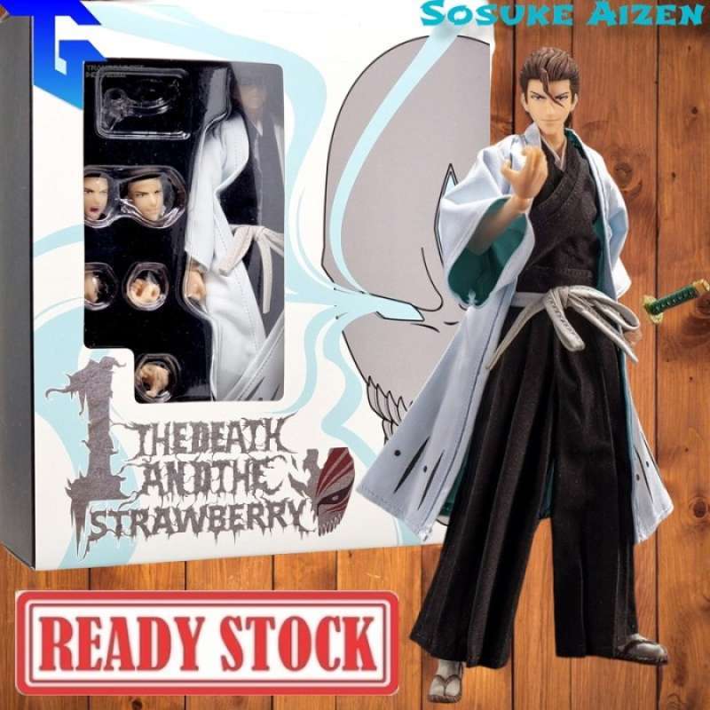 Promo Dasin Model x 942 Toys BLEACH Anime - Sosuke Aizen Action Figure ...