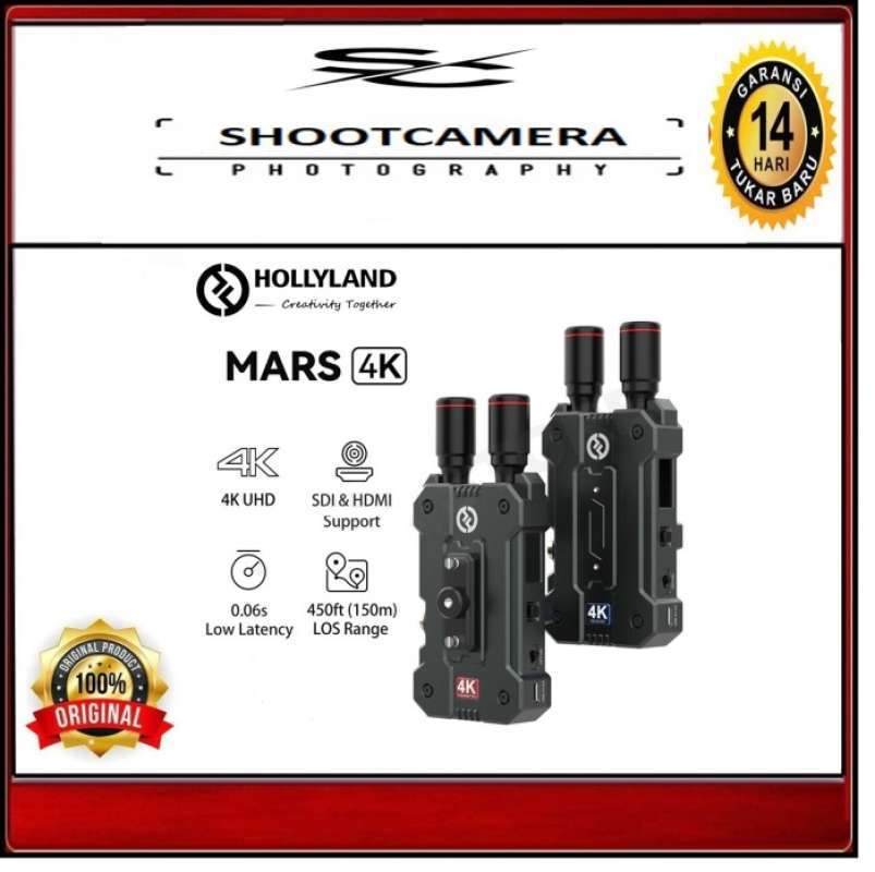 Promo HOLLYLAND MARS 4K WIRELESS VIDEO TRANSMISSION SYSTEM 4K Diskon 23 ...