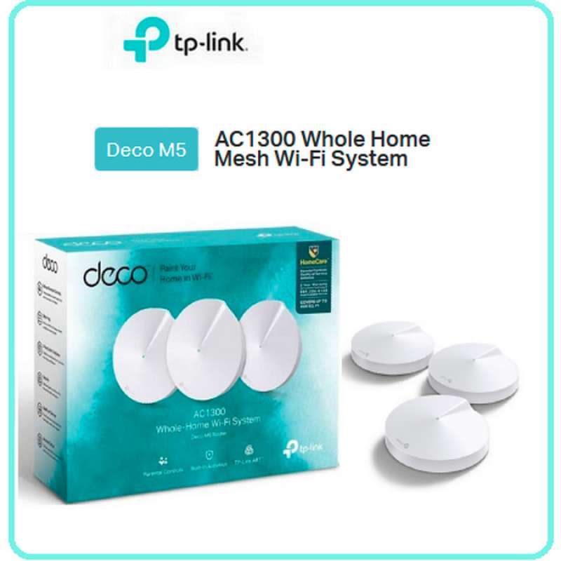 Promo Deco M5 AC1300 The Most Secure Whole-Home Mesh Wi-Fi System ...