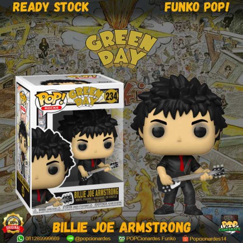 Promo Funko POP! Rocks - Green Day - Billie Joe Armstrong #234 Diskon ...