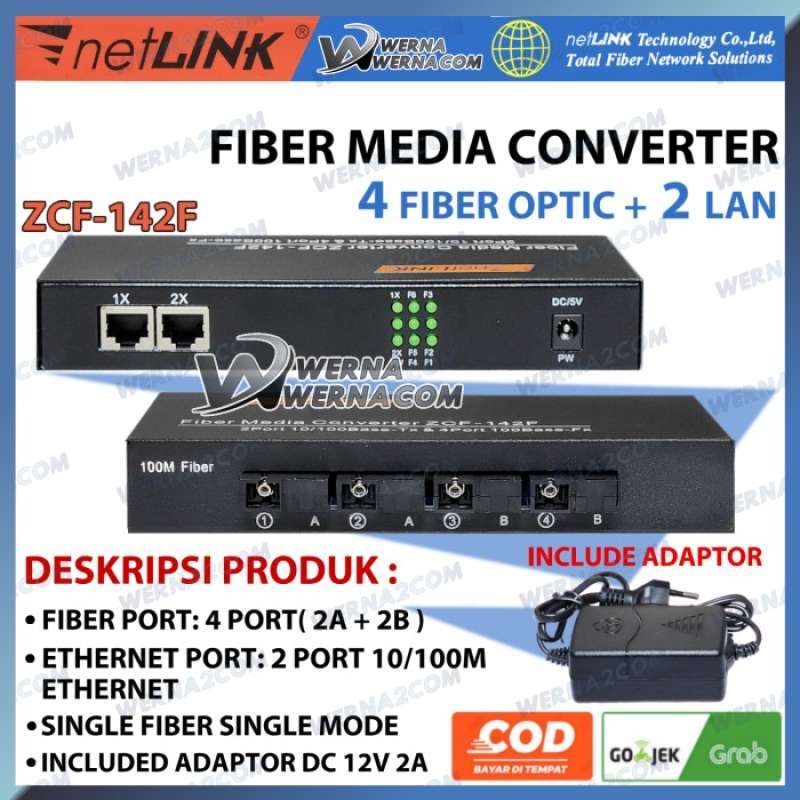 Promo Ethernet Fiber Optic Switch 4 FO 2 LAN SC 10/100 Media Converter Diskon 23% di Seller ...