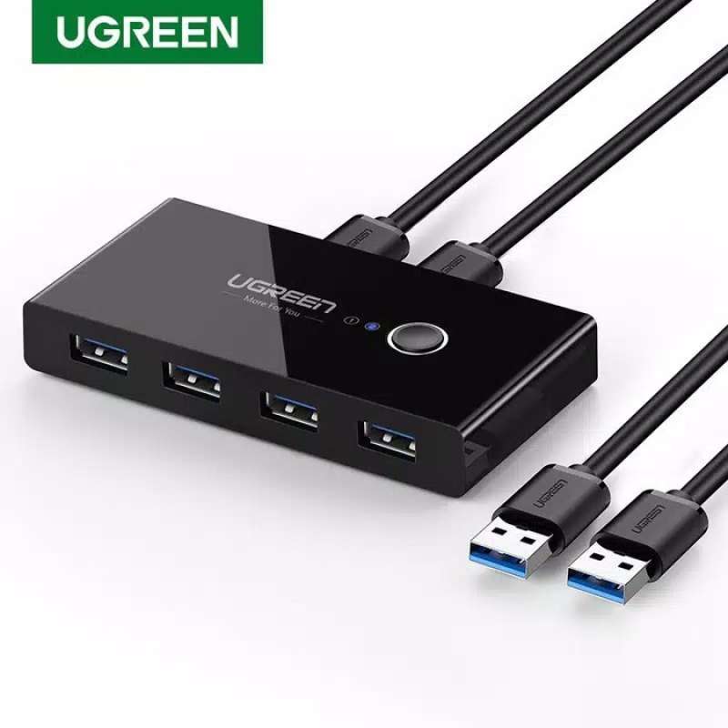 Promo Ugreen USB Switch Selector 4 Usb Share 4 Port Hub Berbagi 2 ...