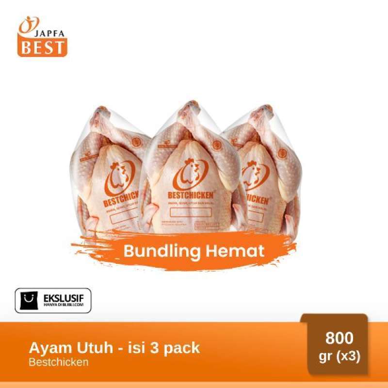 Promo Paket Bundling Ayam Karkas Broiler / Ayam Utuh JAPFA BEST 800 ... Promo Paket Bundling Ayam Karkas Broiler / Ayam Utuh JAPFA BEST 800 ...