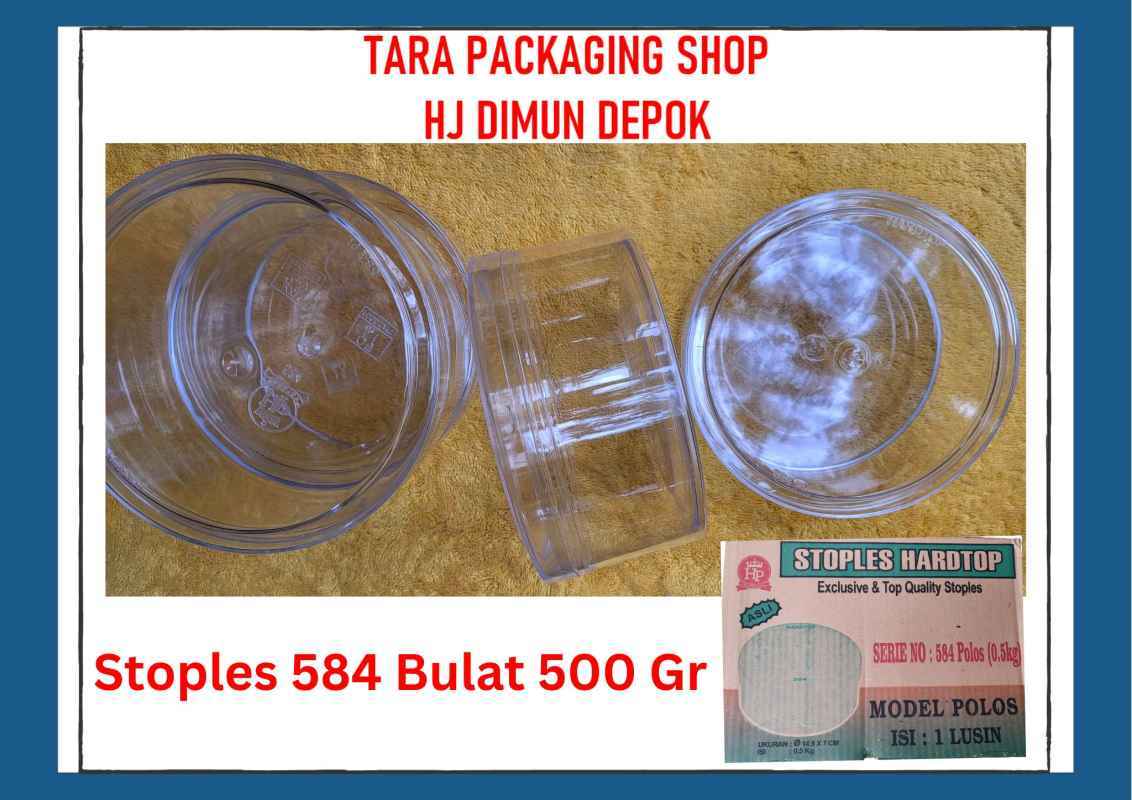Jual Stoples Plastik Hardtop 584 Bulat 500 Gr Di Seller Tara Packaging ...