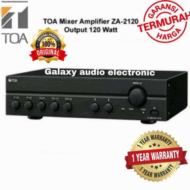 Promo Amplifier TOA ZA2120 output 120watt ( ORIGINAL ) Diskon 23% di Seller Focus ID - Cilandak ...