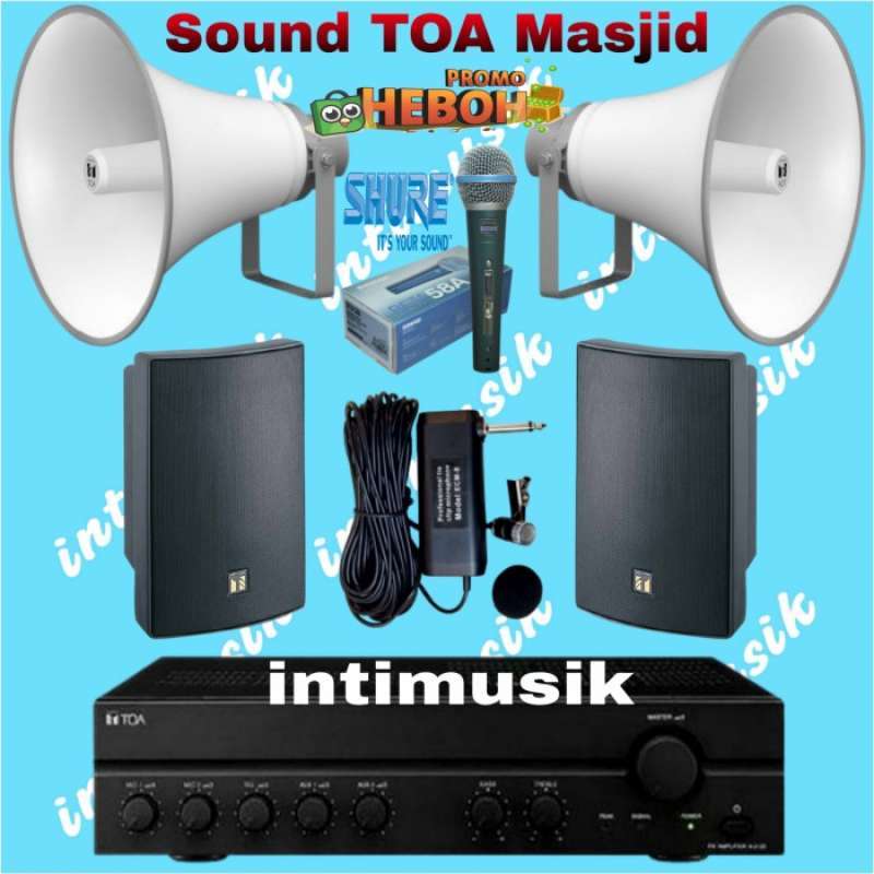 Promo Paket Sound System Speaker TOA Masjid 26 Diskon 23% di Seller Focus ID - Cilandak Timur ...