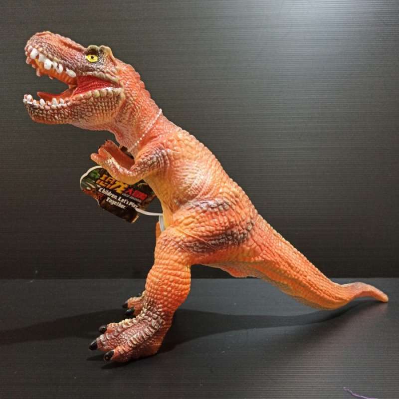 Promo Mainan boneka dinosaurus jumbo karet figure dinosaurs jurassic ...