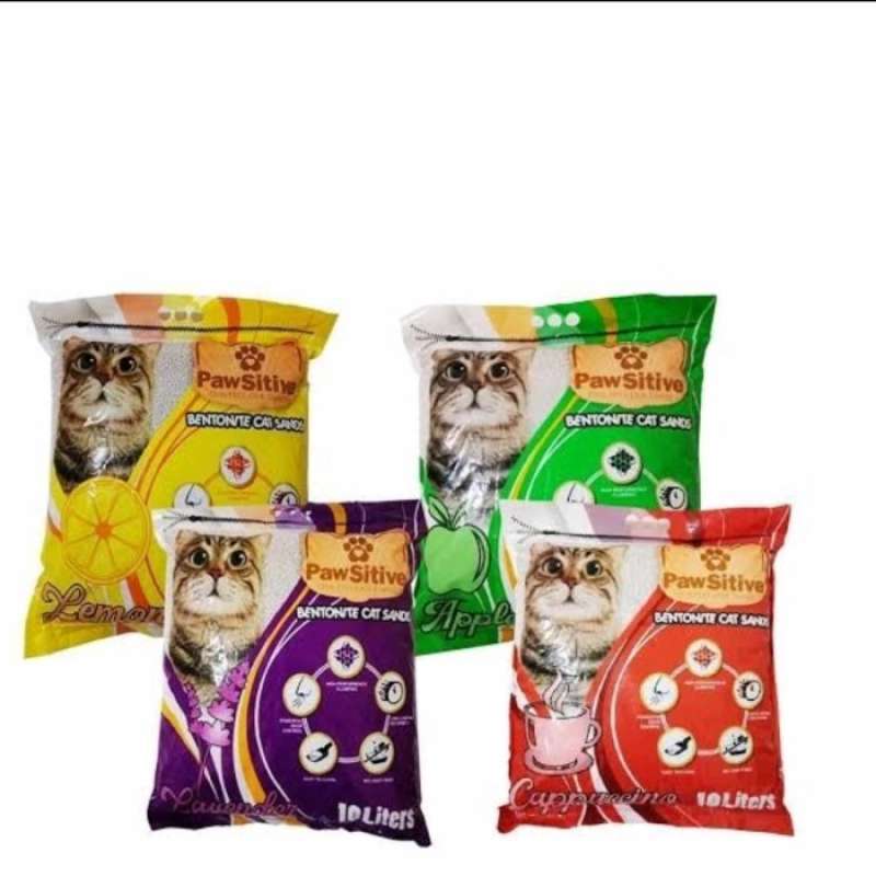 Promo Pasir Kucing- Pasir Pawsitive 5.5 Liter, Cat Litter Pasir Gumpal ...