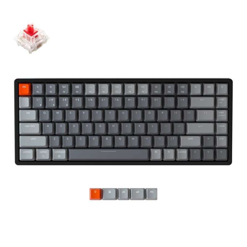 Jual Keychron K2 ver 2 Hot-Swappable RGB Backlight Aluminum Dark Keycap ...