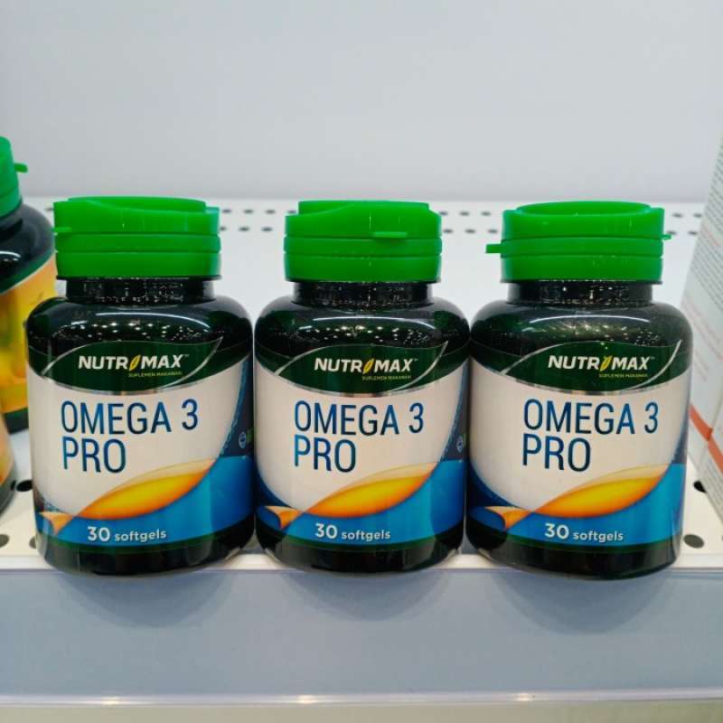 Promo Nutrimax Omega 3 Pro Isi 30 Softgels Diskon 23% Di Seller Abata ...