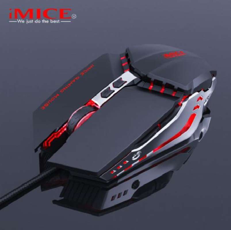 Jual Imice T80 Gaming Mouse - Macro 7d Mechanical Outlook Customizable ...