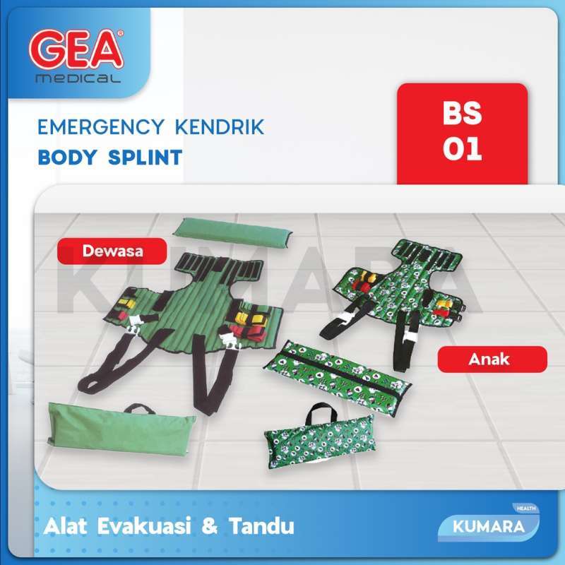 Jual Gea - Kendrick Extrication Device Body Splint Bs-01 / Extrication Device - Dewasa Di Seller ...