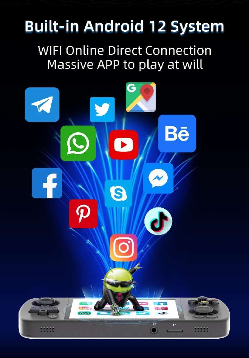 Jual Anbernic Rg405m 256gb - Dual Mode Emulator Retro Game Handheld ...