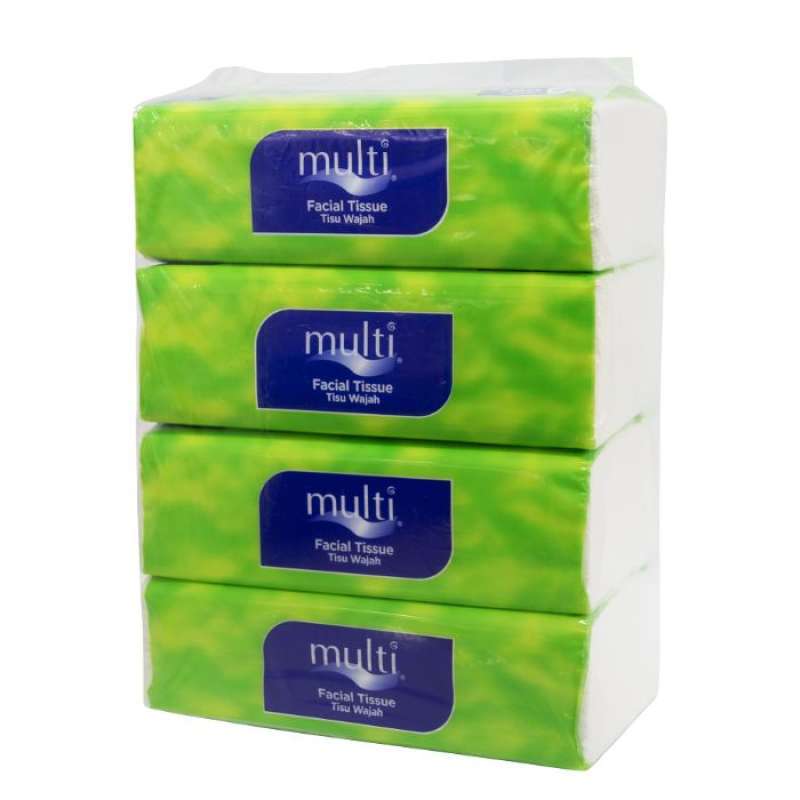 Promo Multi Facial Tissue Soft Pack 160’s / 2 Ply [4 Pcs] Diskon 19% Di ...