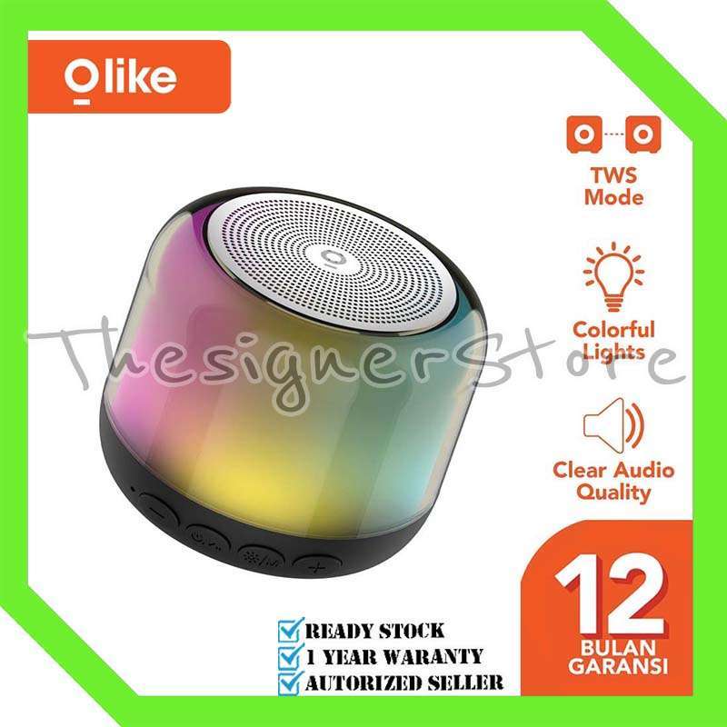 Promo Olike SF1 Speaker Bluetooth RGB Portable Wireless TWS Stereo ...