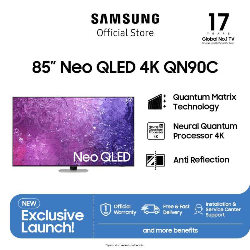 Jual Samsung Smart Tv 85 Inch Neo Qled 4k Qn90c Dengan Quantum Matrix ...