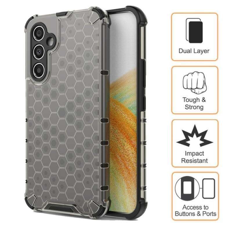 Promo Case Casing Armor Honeycomb Samsung Galaxy A54 5G - Clear Hard Diskon 26% di Seller Dstore ...