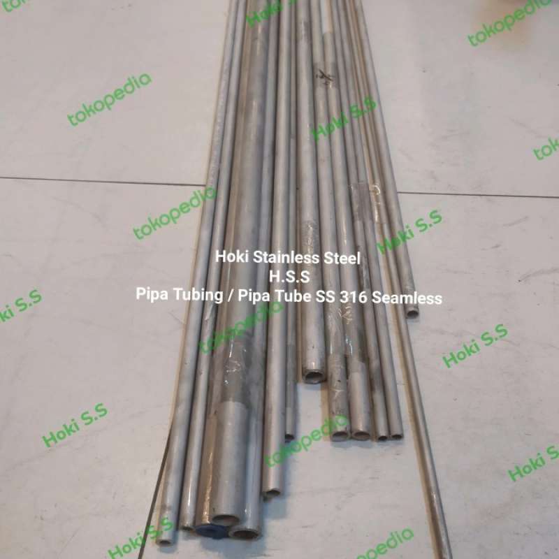 Promo Pipa Tube / Pipa Tubing Seamless Stainless SS 316 OD 12MM x 50cm Diskon 23% di Seller ...