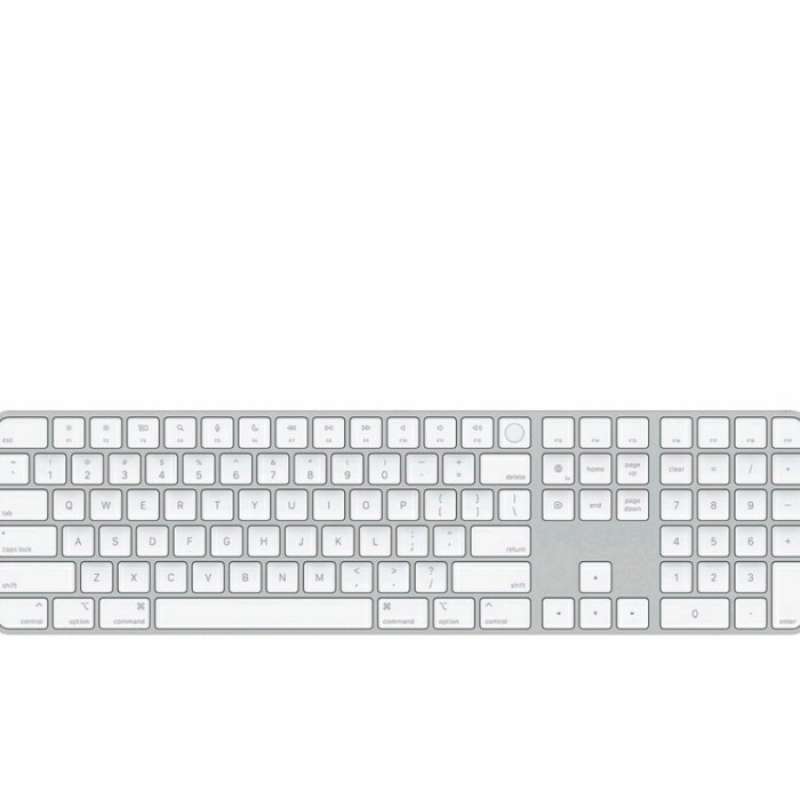 Jual Apple Magic Keyboard With Touch Id And Numeric Keypad - Silver Di ...