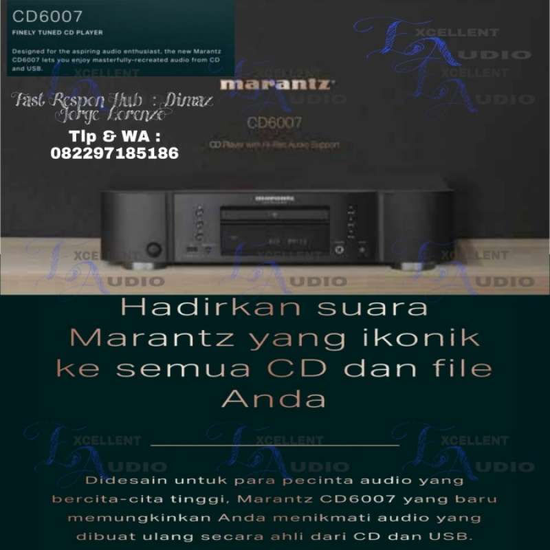 Jual Marantz Cd6007 Cd 6007 Cd Player For Music Stereo di Seller ...