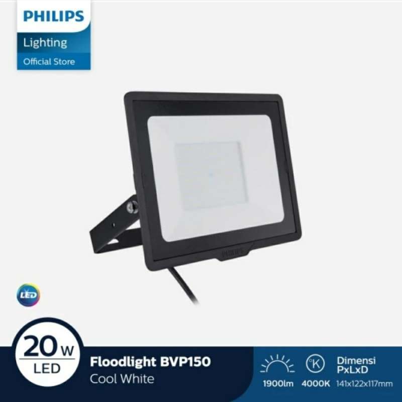 Jual Philips Lampu Sorot Led Floodlight 20W 20 Watt Bvp150 Di Seller ...