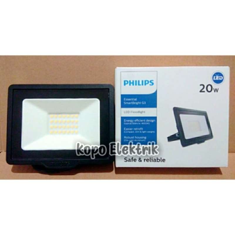 Jual Philips Lampu Sorot Led Floodlight 20W 20 Watt BVP150 - Kuning di Seller Kopo Elektrik ...
