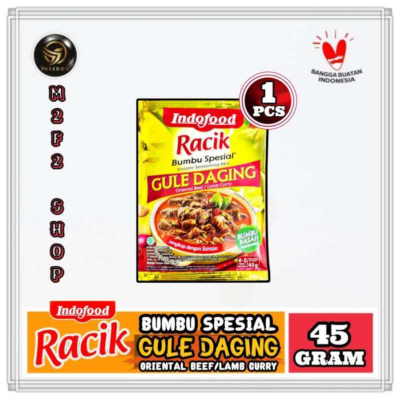 Promo Indofood Racik Bumbu Spesial Gule Daging Oriental Beef - 45 gr ...