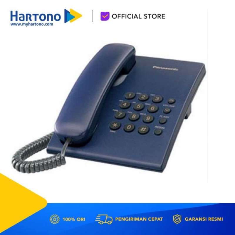 Jual Panasonic Telepon Corded Phone Kx-ts505mx Blue Series Di Seller Tumenggung Store - Kapuk ...