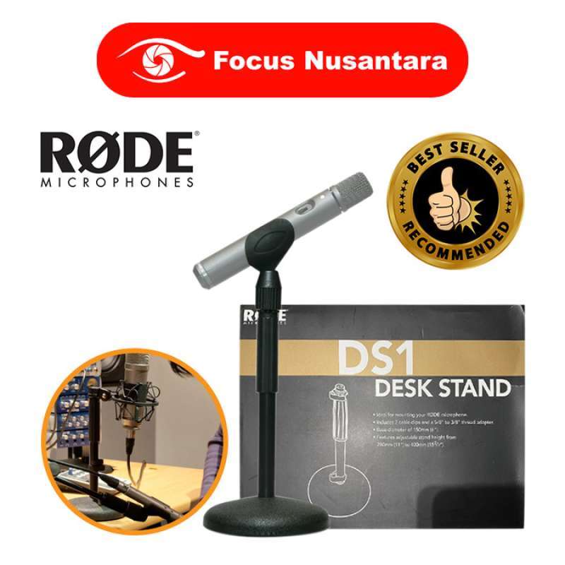 Promo Rode Ds1 Desktop Microphone Stand Diskon 17% di Seller Adisah ...