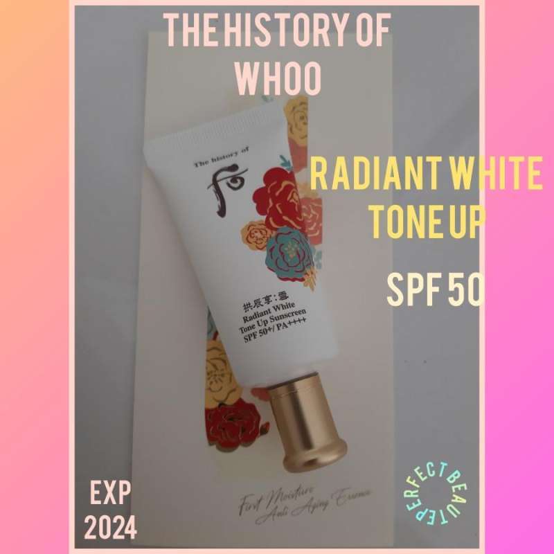 Jual The History of Whoo Radiant White Tone Up spf50 di Seller Perfect ...