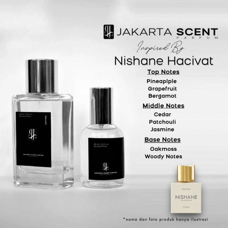 Promo js parfum inspired by Nishane Hacivat Extrait de Parfum Diskon 23 ...