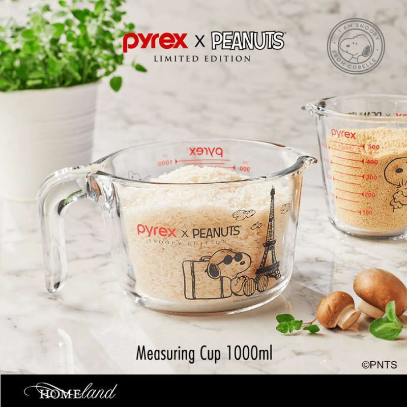 Promo Gelas Ukur Takaran Kaca Pyrex Snoopy Measuring Cup Diskon 15% di ...