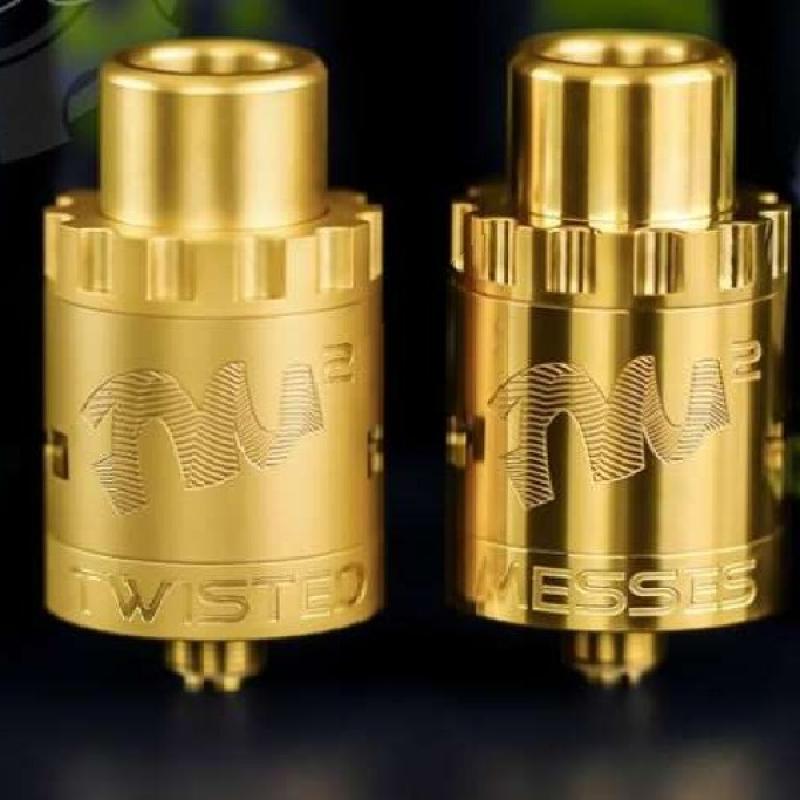 Jual Twisted Messes Gold Af Rda Atomizer Rokok Elektrik Authentic Di ...