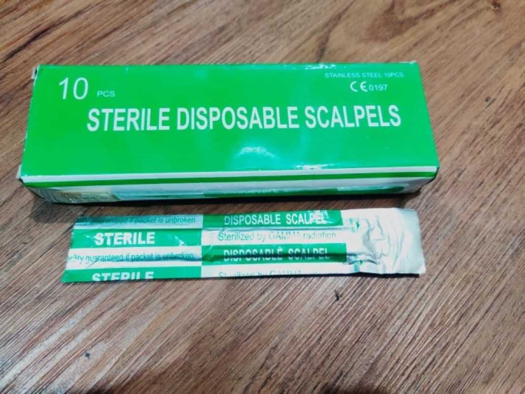 Promo Sterile Disposable Scalpel Diskon 23% di Seller Indah Healthcare ...