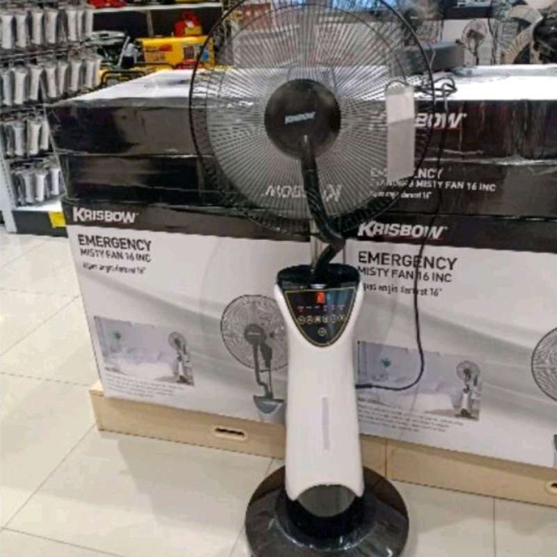 Promo Krisbow Kipas Angin Uap Emergency Misty Fan 16 Inch Diskon 7% Di ...