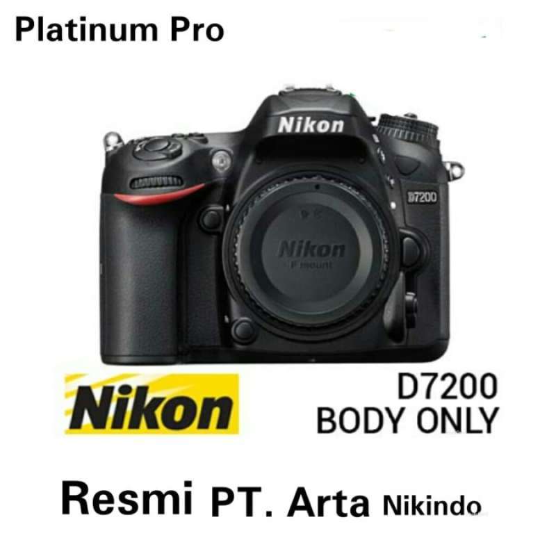 Promo Nikon D7200 Body Only -Resmi Nikon 1 Tahun Diskon 23% di Seller ...