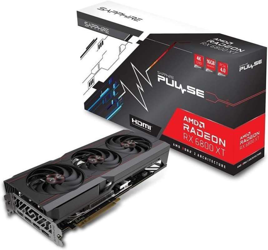Jual VGA SAPPHIRE PULSE AMD RADEON RX 6800 XT GAMING OC 16GB DDR6 di ...
