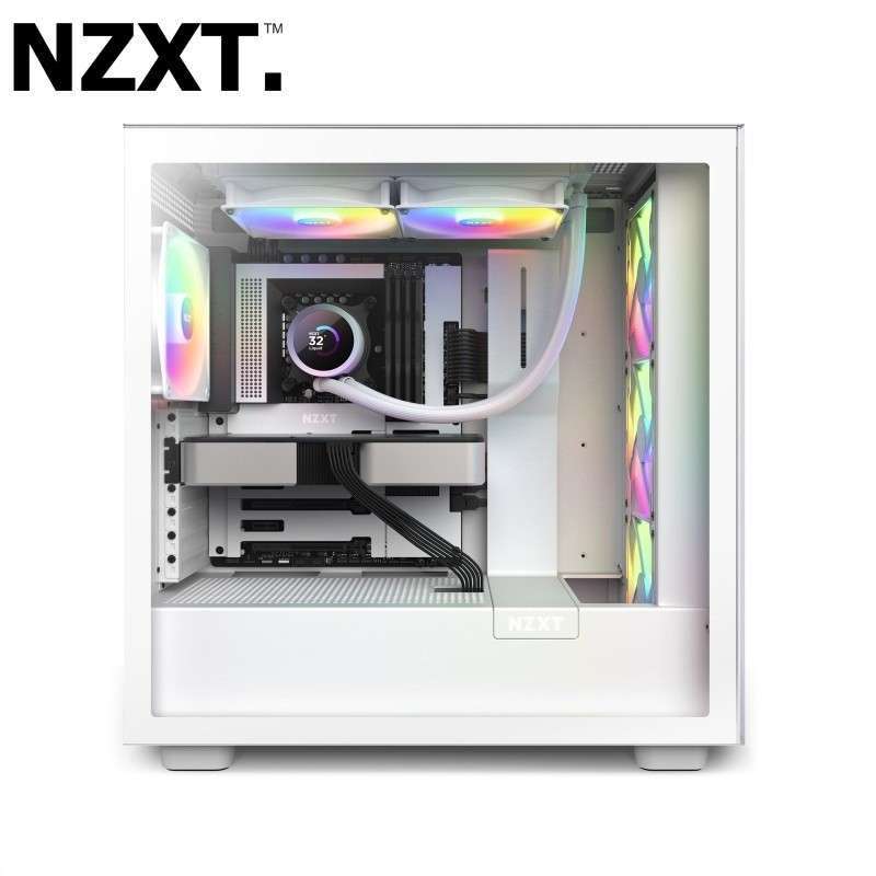 Jual Nzxt Kraken 280 Rgb | 280mm Aio Liquid Cooler With Lcd Display ...