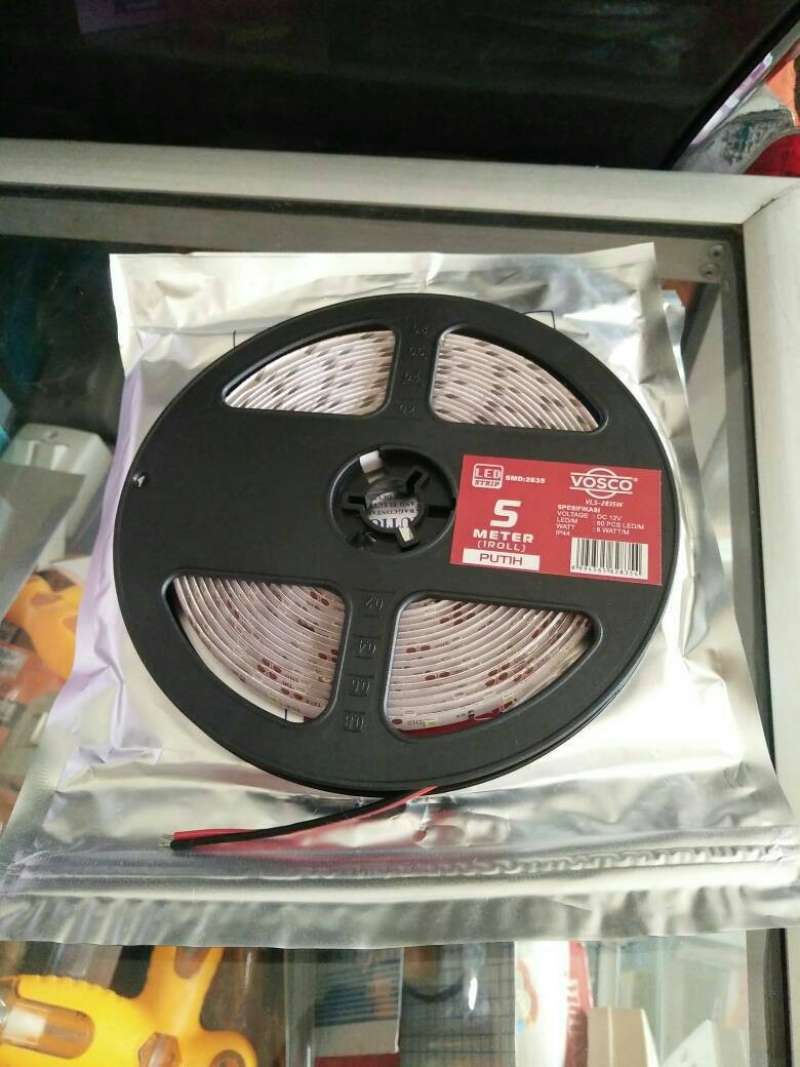 Jual Led Strip Kuning 5 Meter 12v Dc Smd 2835 Di Seller Kopo Elektrik ...