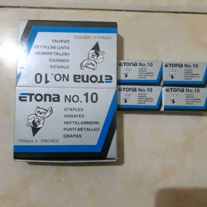 Jual Isi Stapler No 10 Original Etona - Anak Hektar - Hekter Besar Di ...