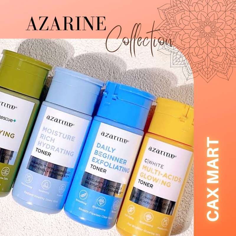 Promo Azarine Face Toner Series - Biru Tua Diskon 2% Di Seller Cax Mart ...