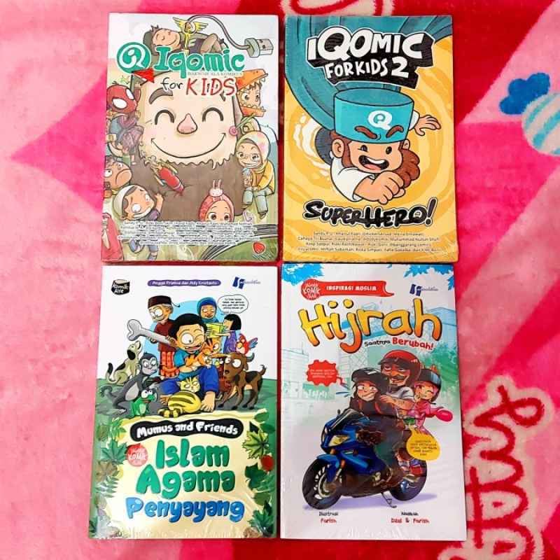 Promo Komik Islam agama penyayang Hijrah Iqomic for Kids 1 dan 2 Diskon ...