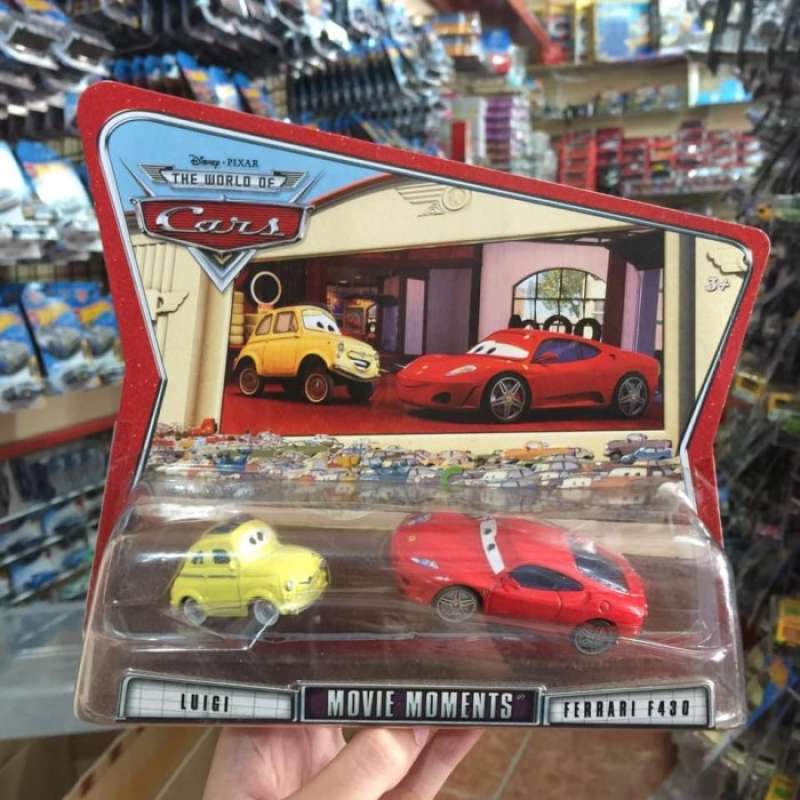 Promo Disney Pixar Cars Movie Moments Luigi dan Ferrari F430 Diskon 23% ...