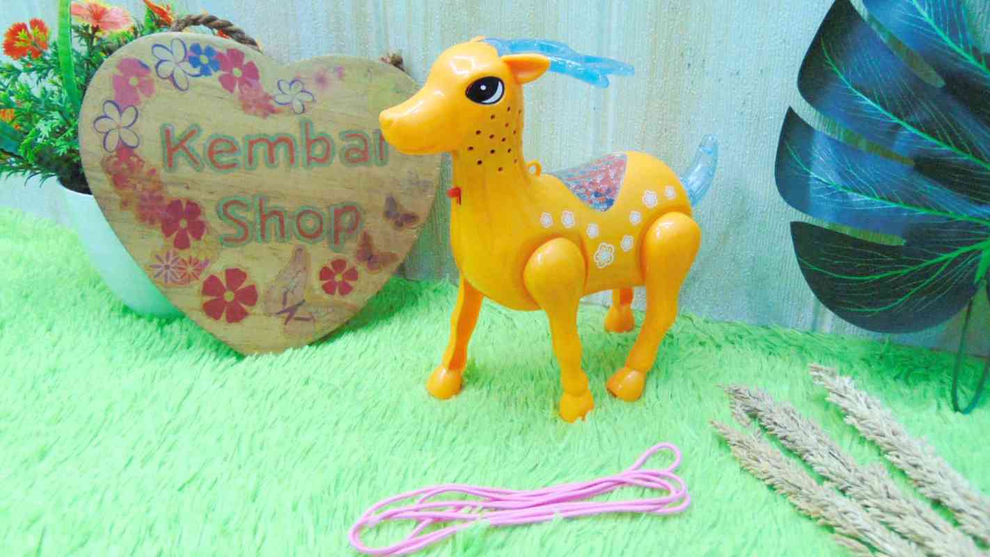 Jual RUSA-LAMPU BISA NYALA LAMPU, JALAN, MUSIK! Mainan Hewan Rusa ...