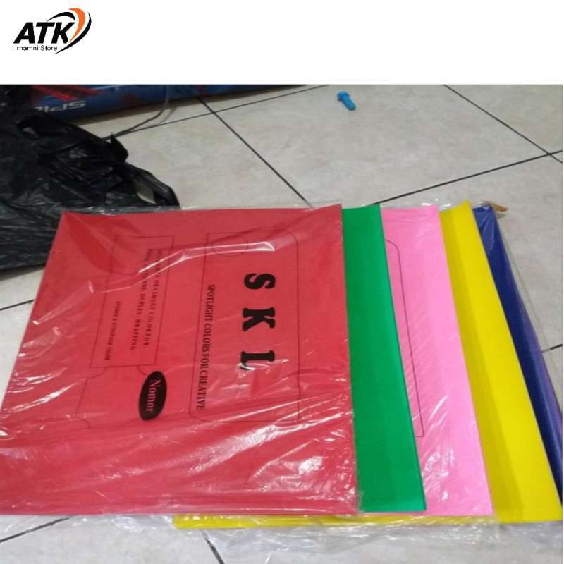 Jual Kertas Jilid Warna F4 Cover Buffalo ( Per 10 Lembar ) di Seller ...