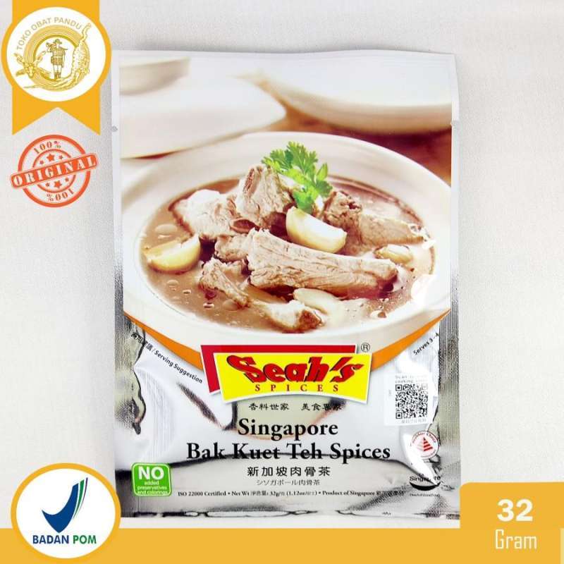 Jual SEAH'S SPICES SINGAPORE BAK KUET TEH SPICES / BAK KUT TEH / BAKUT ...
