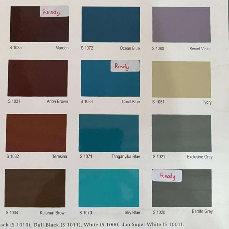 Jual Cat Minyak Kayu Besi Rj London Bagus Super Putih / Hitam / Hitam ...