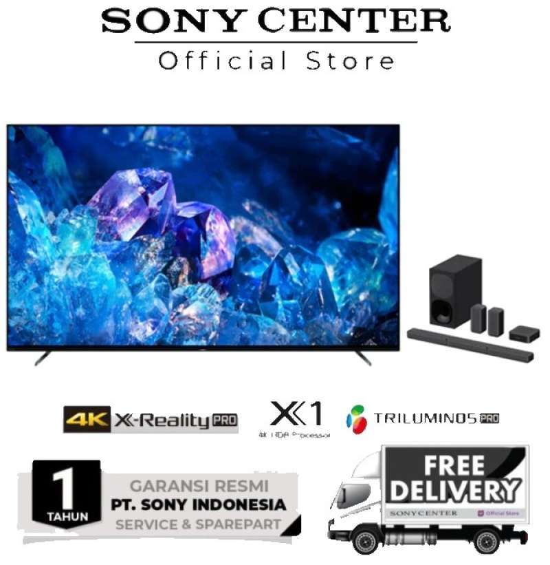 Jual Sony Bravia Oled A80k 4k Hdr Google Tv 55 Inch Xr-55a80k - With Hts40r Di Seller Haveart ...