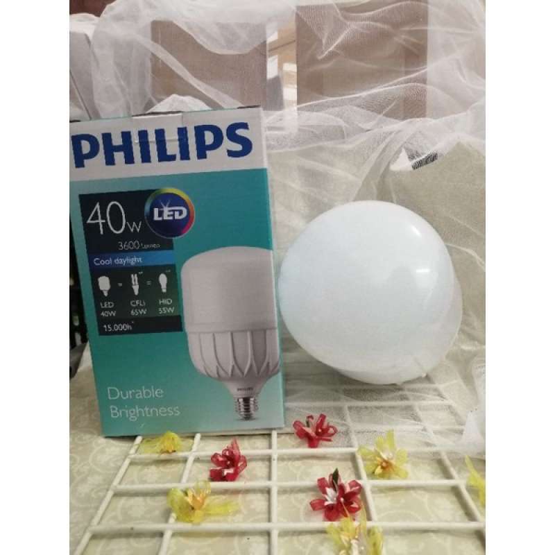 Jual Philips LED 40W Putih Cool Daylight 6500K Lampu True Force 40 W Watt di Seller NAGAMESEM ...